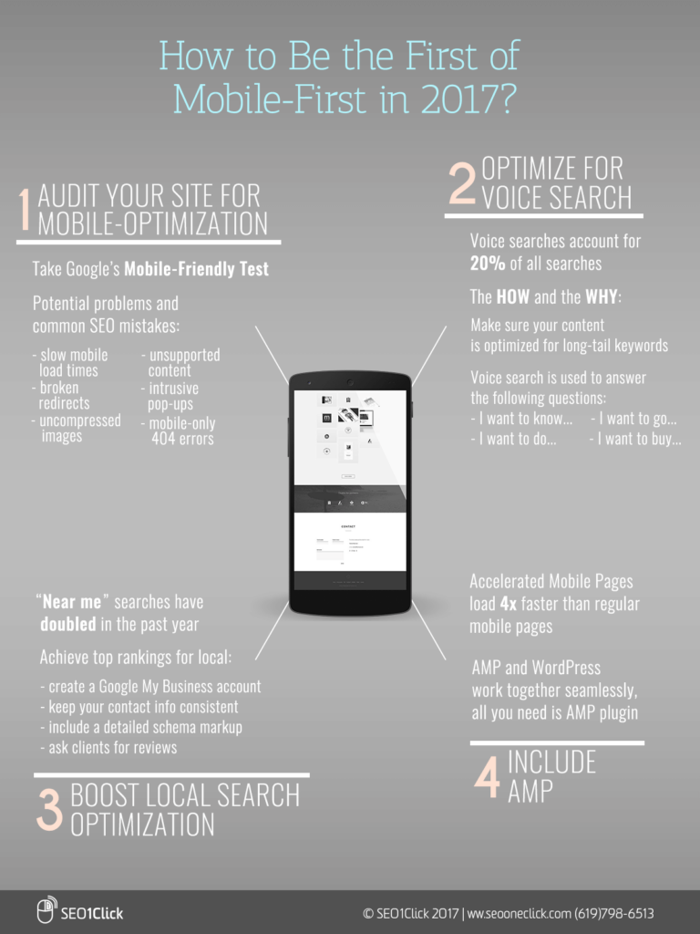 How to Be the First of Mobile-First in 2017 [Infographic]